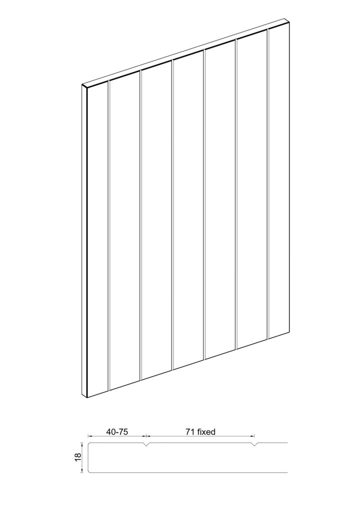 Optidoor Montana - Sage Doors - The Friendly Door Company